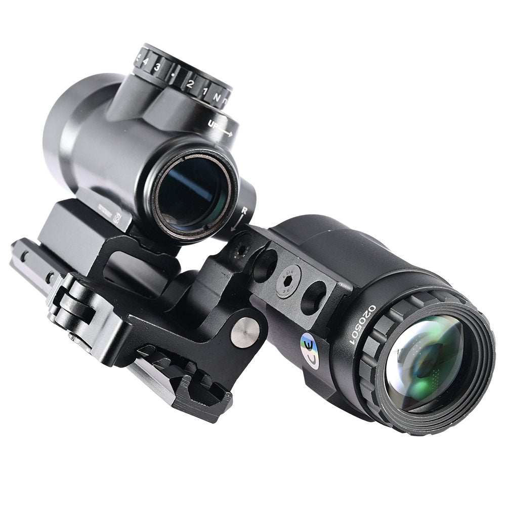 Airsoft Scope Tactical Combo HD Red Dot And HD 3x Magnifier M1915 ...